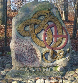 Kultur i Frederikssund » Runestenen på Kalvøen